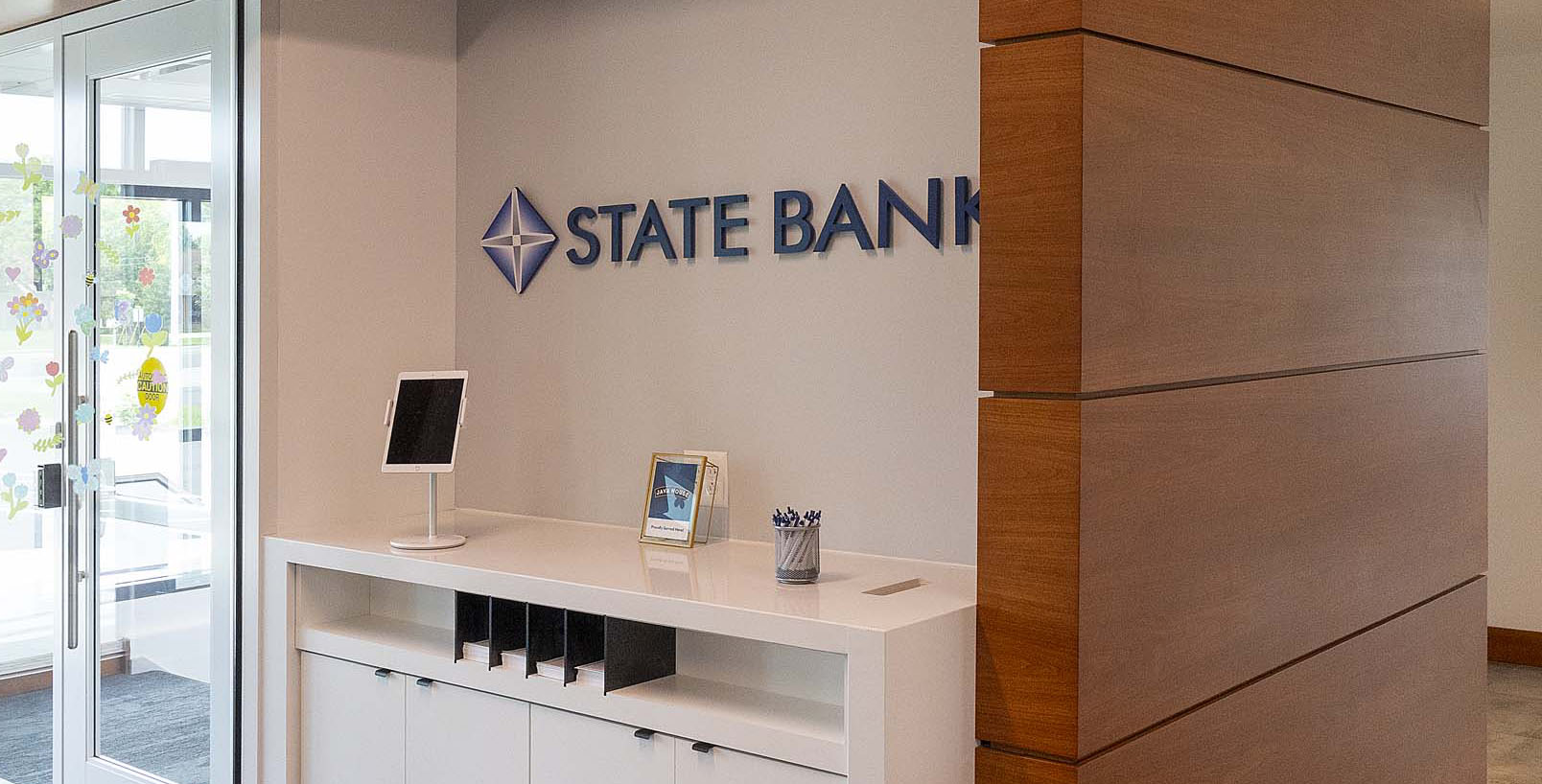 State Bank - Carmel, Indiana - Myers Architectural Millwork